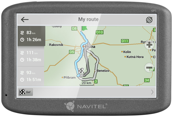 Software and map update for NAVITEL® GPS navigators